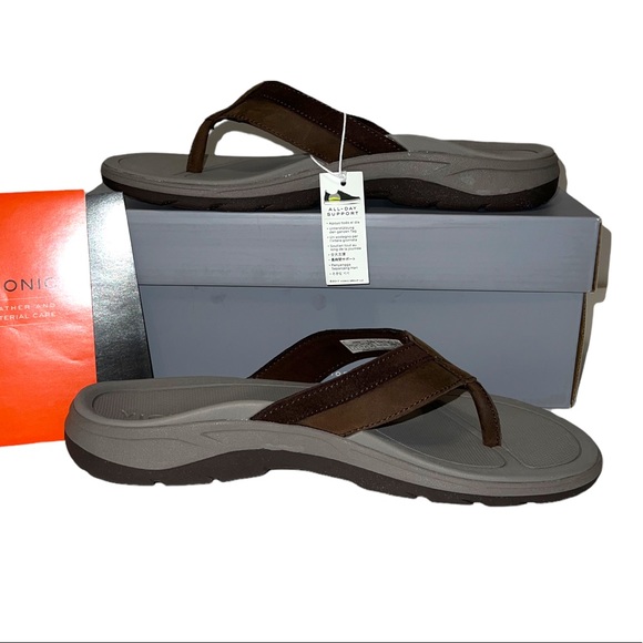 Vionic | Shoes | Vionic Canoe Dennis Brown Leather Sandals | Poshmark